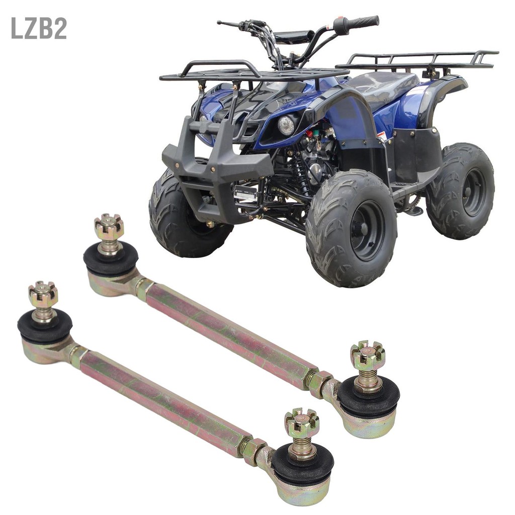 LZB2 2 ชิ้น Tie Rod Ball Joint M10 10 มิลลิเมตรด้ายโลหะผสมเหล็ก Sway Bar End ชุดสำหรับ 50cc 70cc ...
