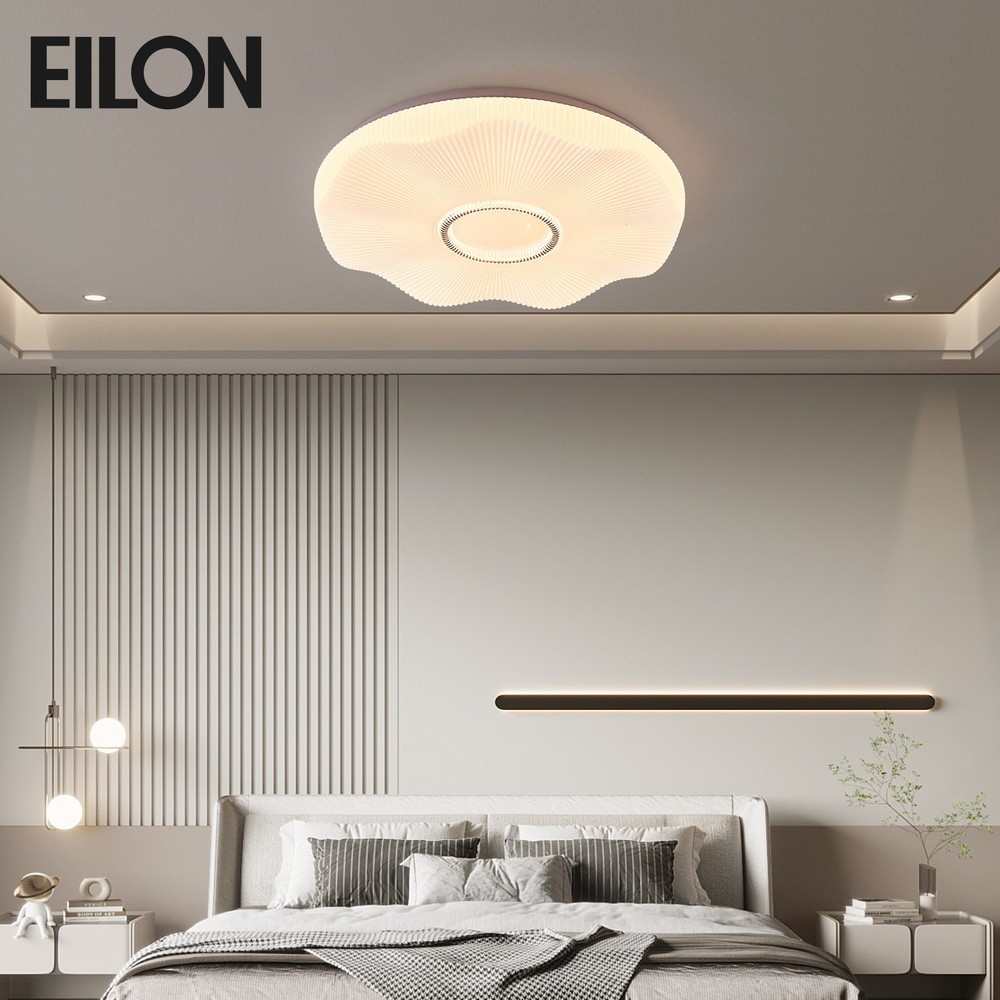 GlobalHouse EILON โคมไฟเพดานอะครีลิคทรงแปดเหลี่ยม 48W ปรับได้3แสง รุ่น XDD2033/400 สีทอง สินค้า ...