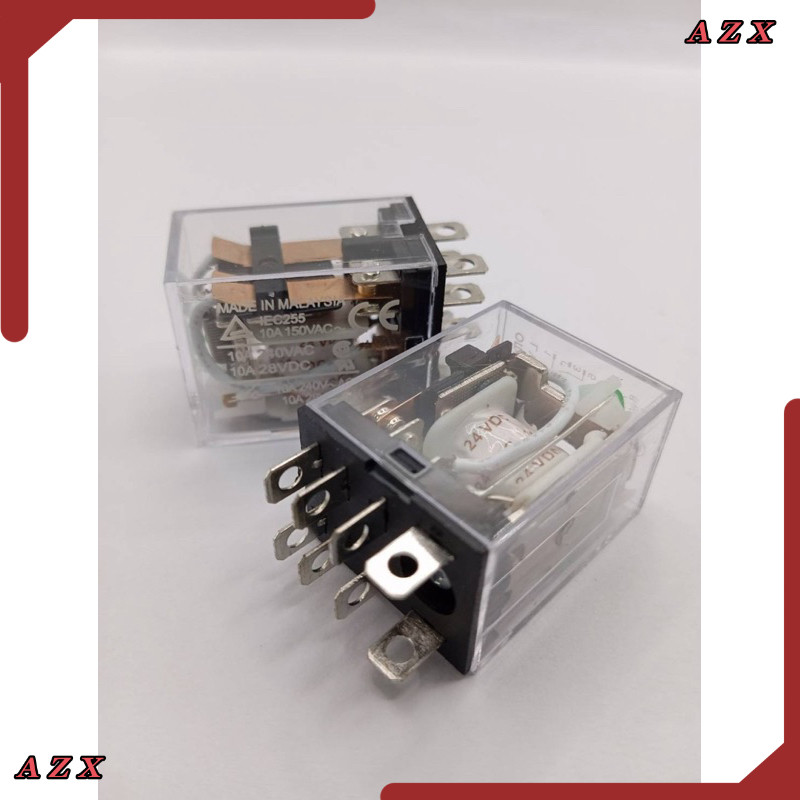 ใน กทม Ly2n relay รีเลย์ 12v 24v 220v ac dc แบรนด์แท้ ฐานรีเลย์ Ly2 omron งานแท้ สามารถออกบิน ...