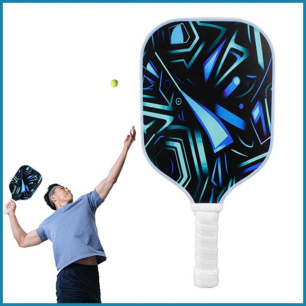 Pickle Ball Racket ไฟเบอร์กลาสน้ําหนักเบา Pickleball Racket อุปกรณ์ ...