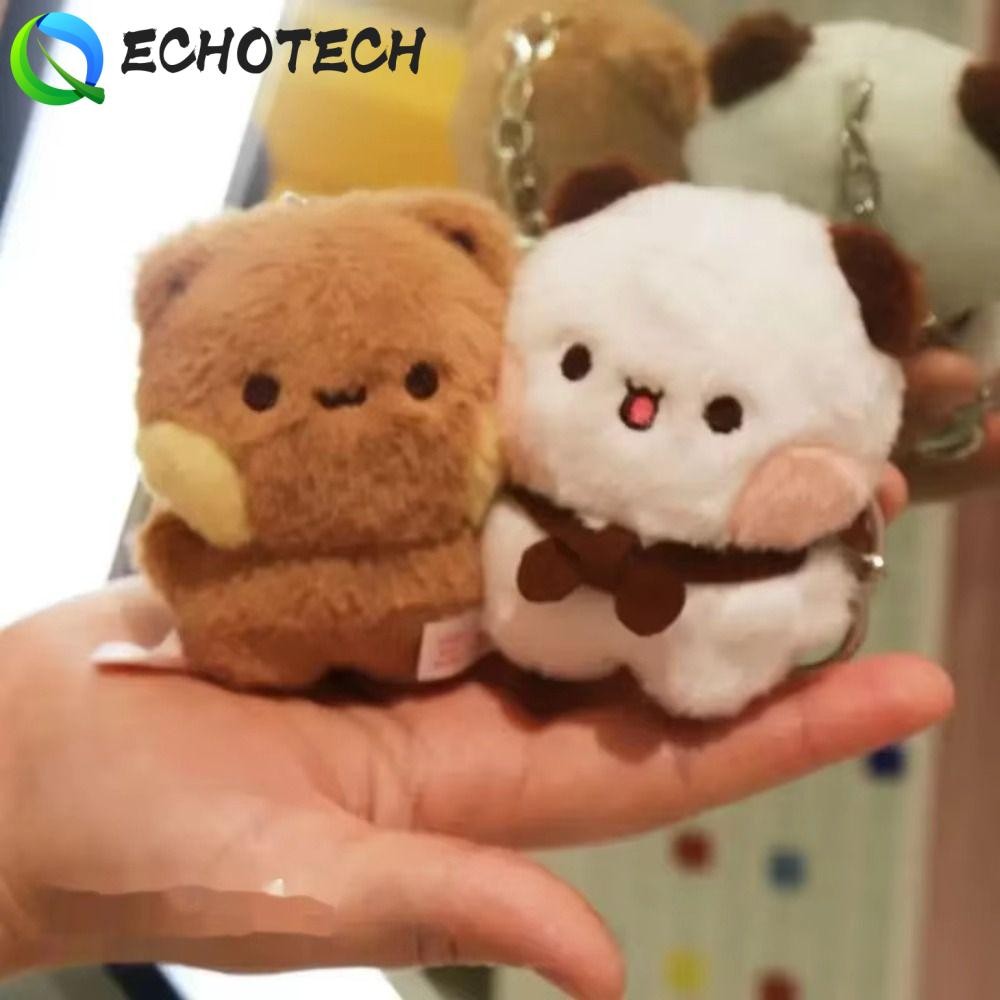 Echotech Bubu Dudu Panda Bear พวงกุญแจ, การ์ตูนสัตว์การ์ตูน Bubu Dudu Key Chain, ของขวัญ ...