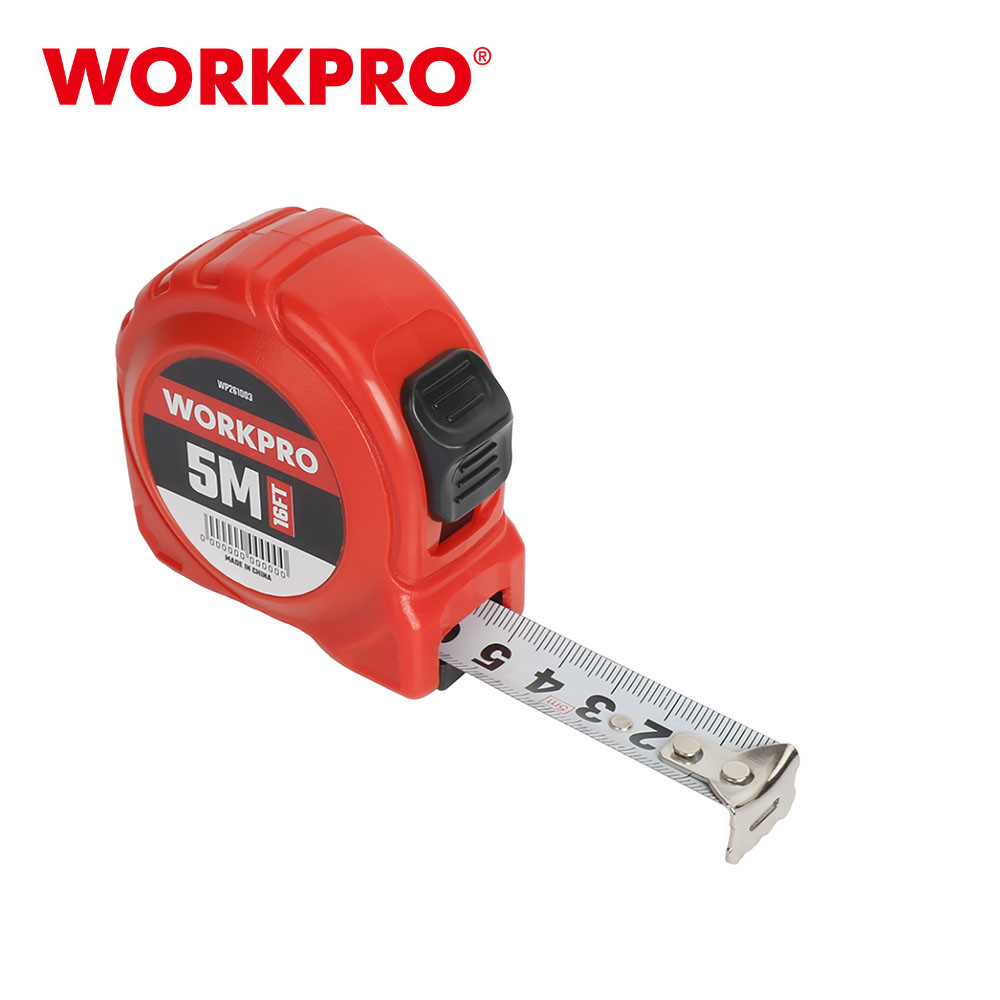 WORKPRO ตลับเมตร วัดความยาว วัสดุพลาสติก ยาว 5ม. x 19มม. รุ่น WP261035 | Shopee Thailand
