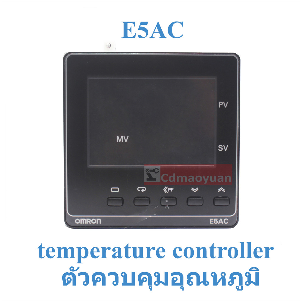 Omron Thermostat E5AC-RX3ASM-PR2ASM-QX3ASM-CX3ASM-800-804-831 อุณหภูมิ ...