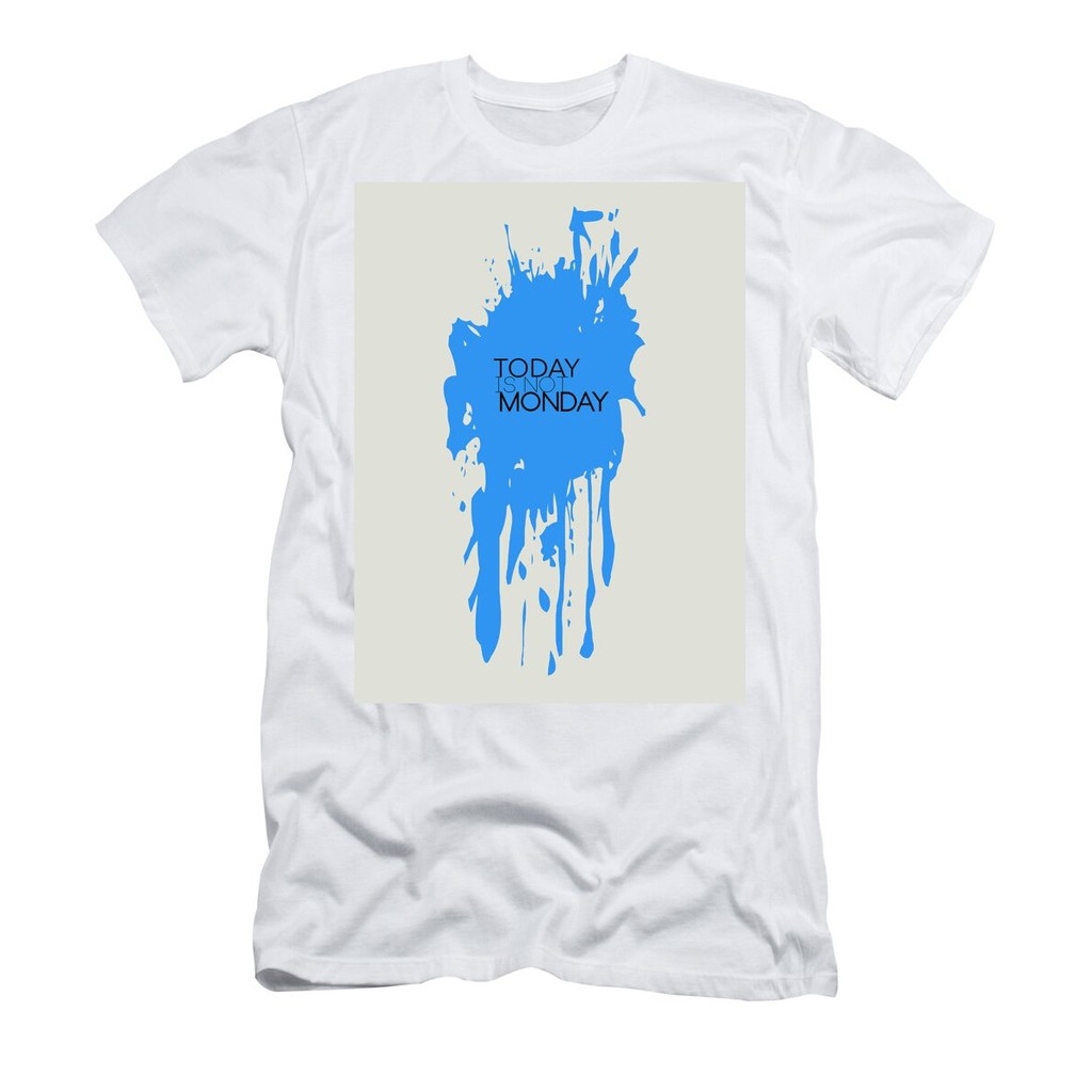 เสื้อยืด Vintage Today Is Not Monday Poster 3 T-Shirt แท้ Cotton 100% ...
