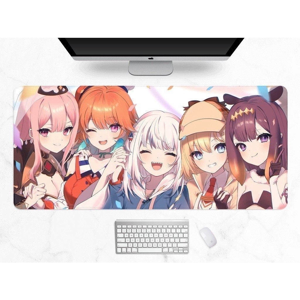 เสื่อ, แผ่นรองเมาส์ Holomyth Hololive Mousepad พร้อม Gawr Gura, Ninomae | Shopee Thailand
