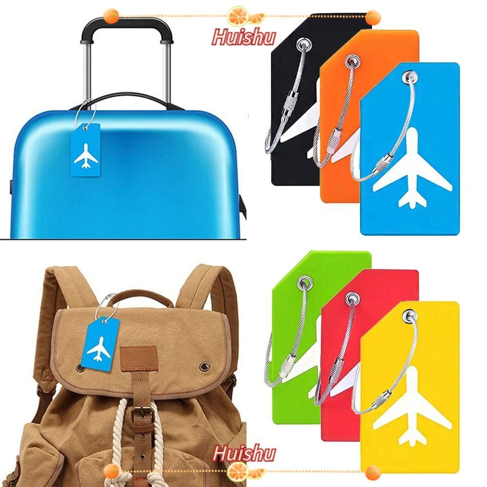 HS แท็กกระเป๋าเดินทาง, 6 สี Soft Boarding Pass, อุปกรณ์การเดินทางสายรัด ...