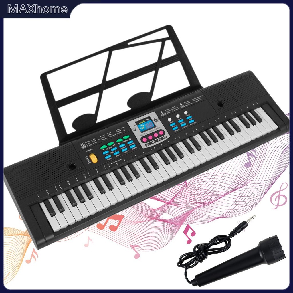 61 คีย์ Quick Start คีย์บอร์ดไฟฟ้าการบันทึก Playback คีย์บอร์ดเปียโน Starter Kit สําหรับเด็ก ...