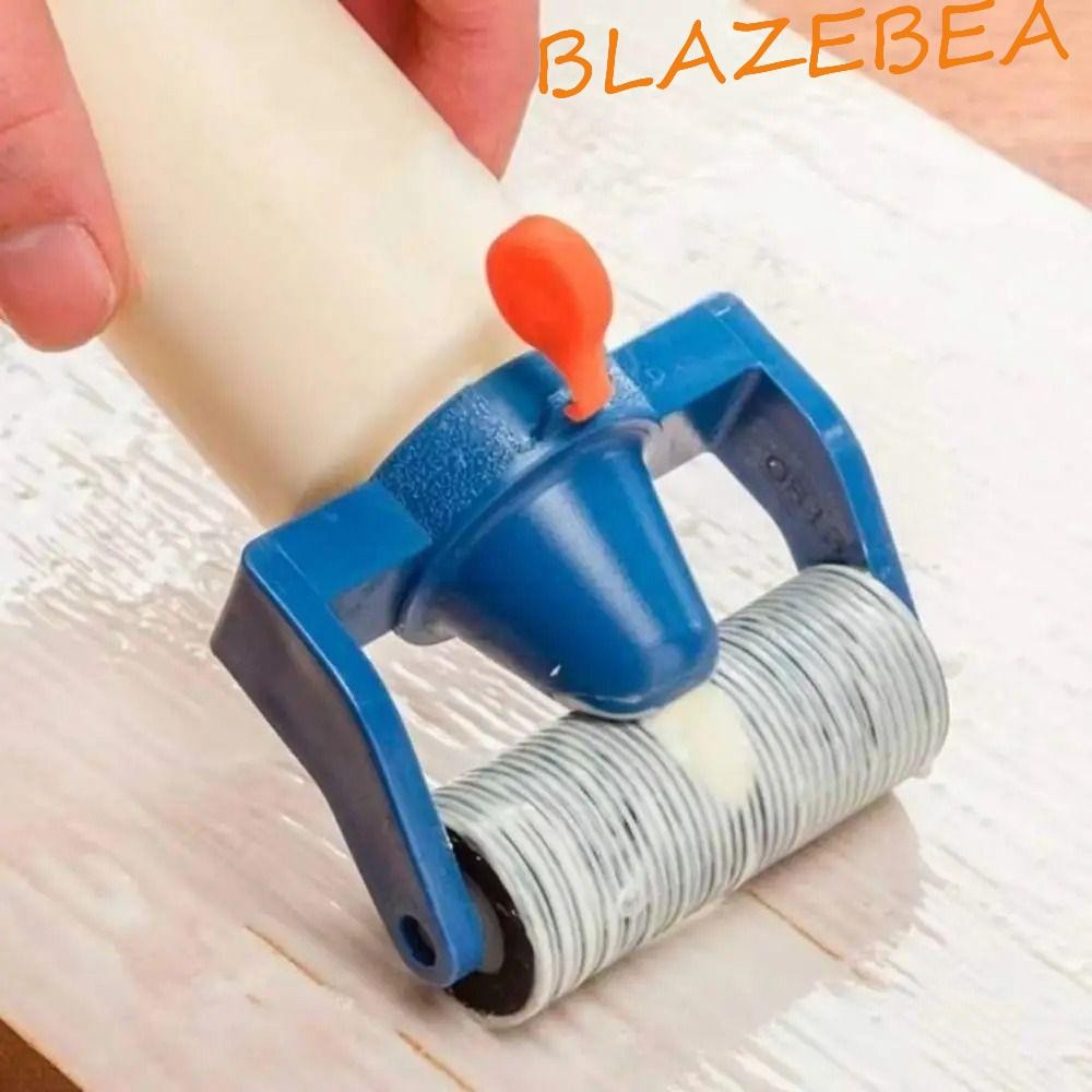 BLAZEBEA เครื่องจ่ายลูกกลิ้งกาว Applicator, DIY 8 ออนซ์ขวดลูกกลิ้งกาวไม้, ขวด Applicator ทําความ ...