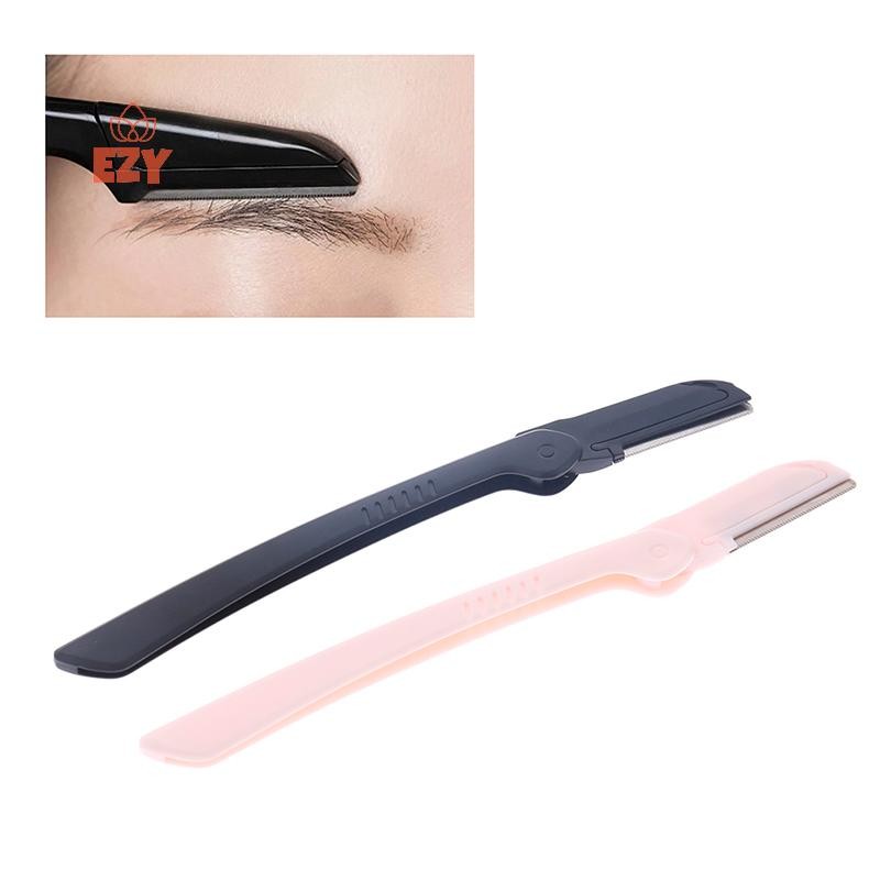 EZY 1 PC Professional Trimmer ปลอดภัยใบมีด Shaping มีดใบมีดคิ้วคิ้ว ...