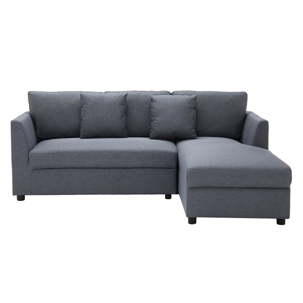 SB Design Square โซฟาเข้ามุมขวา รุ่น Riki สีเทา (198x148x82 ซม.) แบรนด์ SOFA SOLUTIONS | Shopee ...