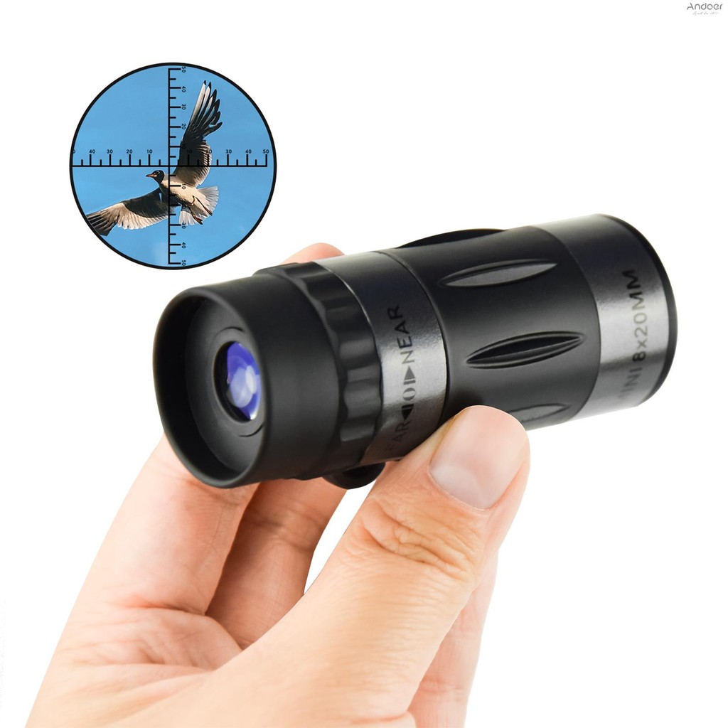 8x20 Mini Monocular Pocket Prime Monocular กล้องโทรทรรศน์มือถือพร้อม ...