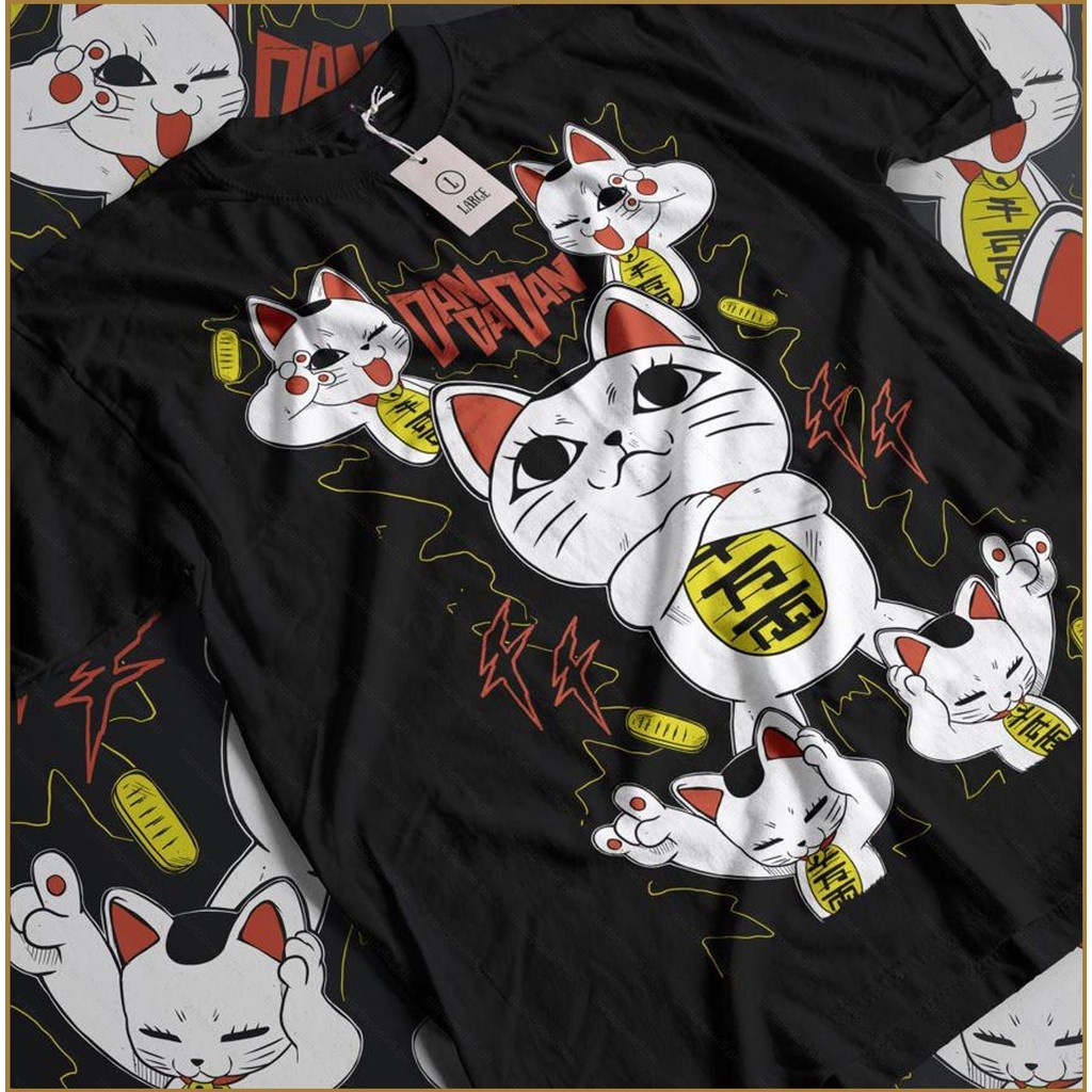 Sta5 Dandadan Dan Da Dan fortune cat คอสเพลย์ผ้ากราฟิกเต็มฤดูร้อนเสื้อ ...