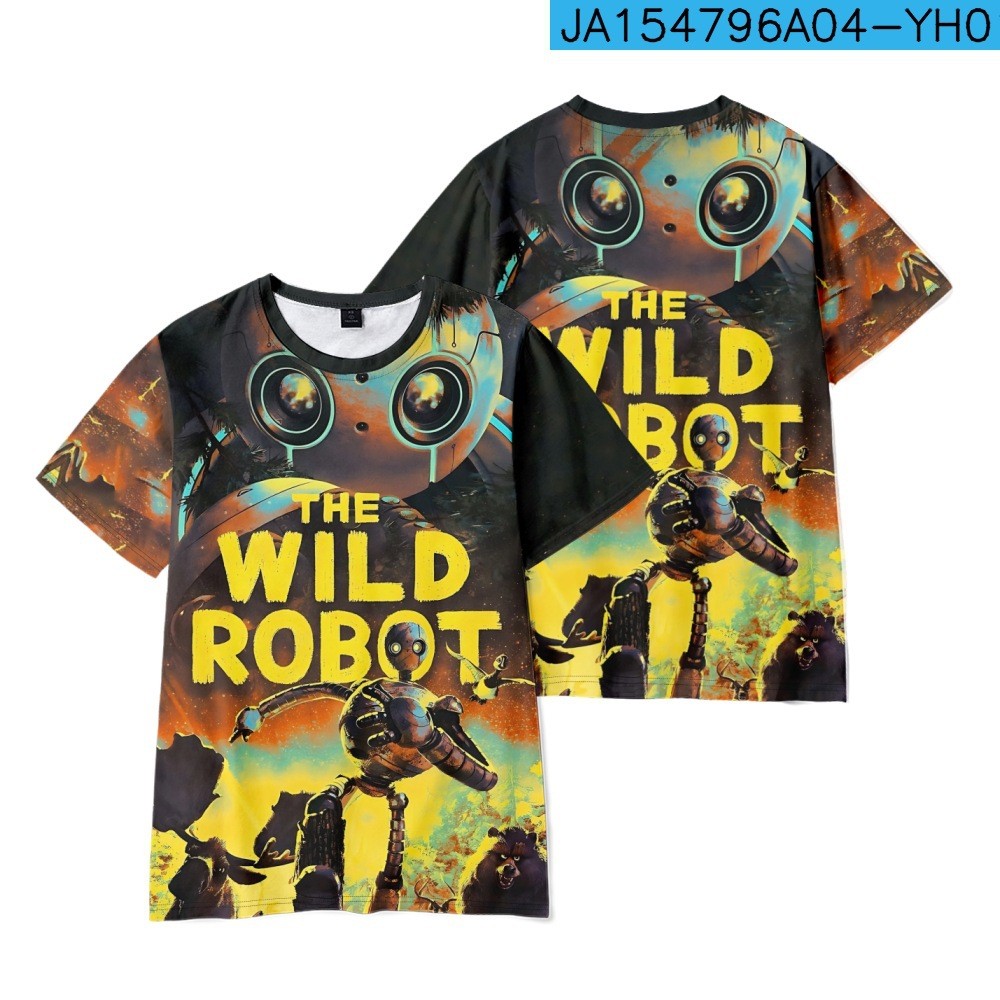 The Wild Robot shirt for kids The Wild Robot tshirts y2 | Shopee Thailand