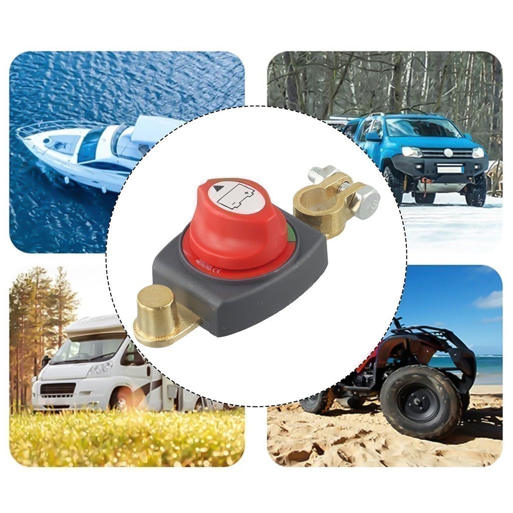 【EVER】Battery Disconnect Switch 12-48V Systems 275A Rated Current Heavy ...