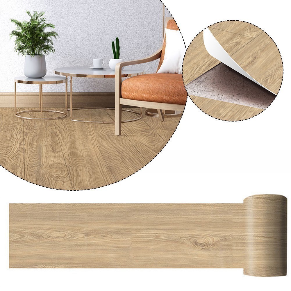 Vinyl Floor Tiles Back Sticker Bedroom Self-adhesive Floor Sticky Wall ...