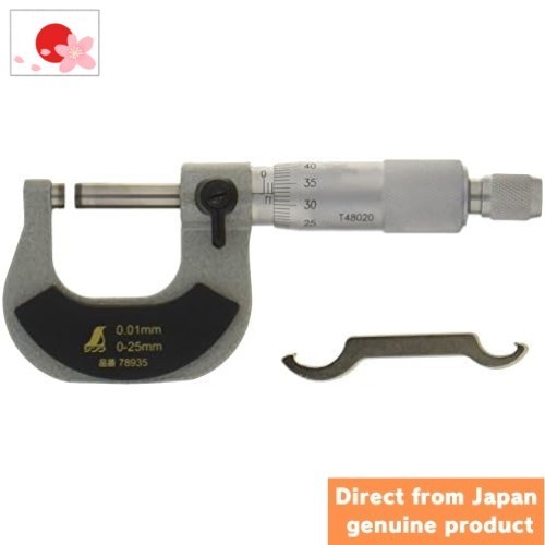 【Direct from Japan ! 】Micrometer Shinwa Sokutei 0 ~ 25 78935 | Shopee ...