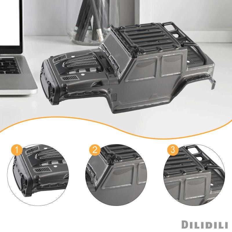 [Dilidili] 1/16 RC Car Shell Body Cover ติดตั้งง่าย Professional ...