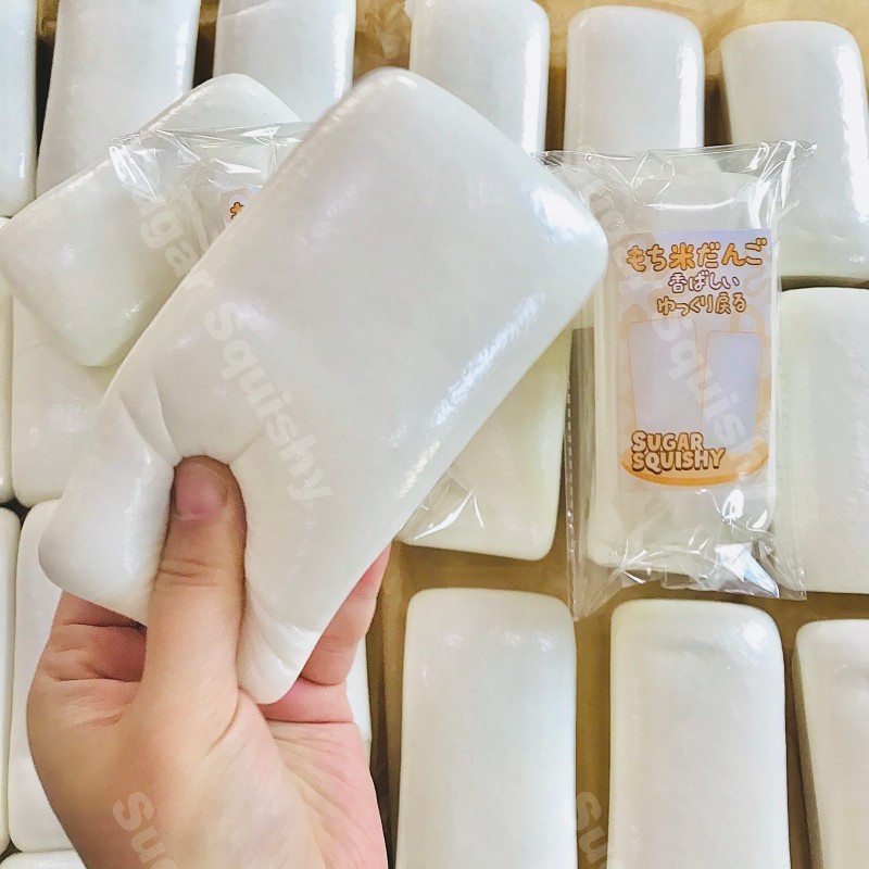 Sugar Squishy Rice Cake Bar สกุชชี่ที่เพิ่มขึ้นช้า | Shopee Thailand