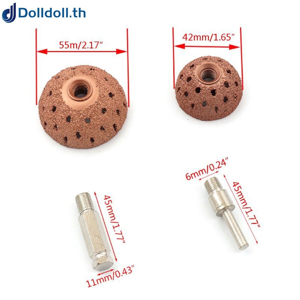 หัวเจียรยาง Rasp Buffer Ball Tyre Repair Hand Tool Buffing Wheel ...