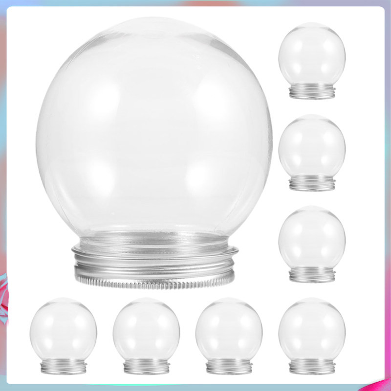 คลังสินค้าพร้อม ขวดสโนว์บอลโปร่งใสตกแต่งต้นคริสต์มาส Globes Jar รูปร่างชุดเด็ก zhihuikeji1 ...