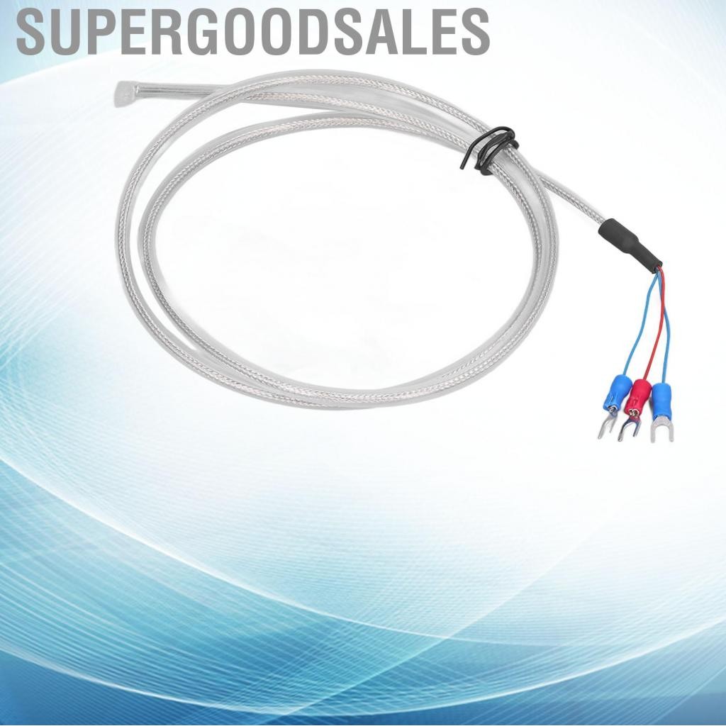 Supergoodsales เทอร์โมคัปเปิล 1 เมตร PTFE Temperature Sensor Probe ชนิด PT100 | Shopee Thailand