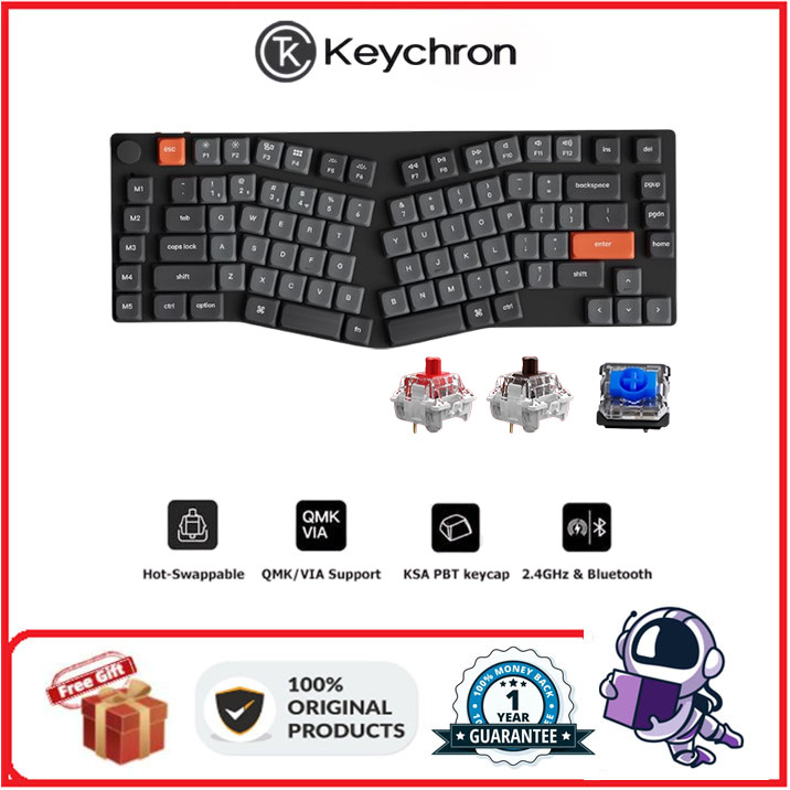 Keychron K15 MAX Tri-mode Alice Bluetooth Low Profile Mechanical ...