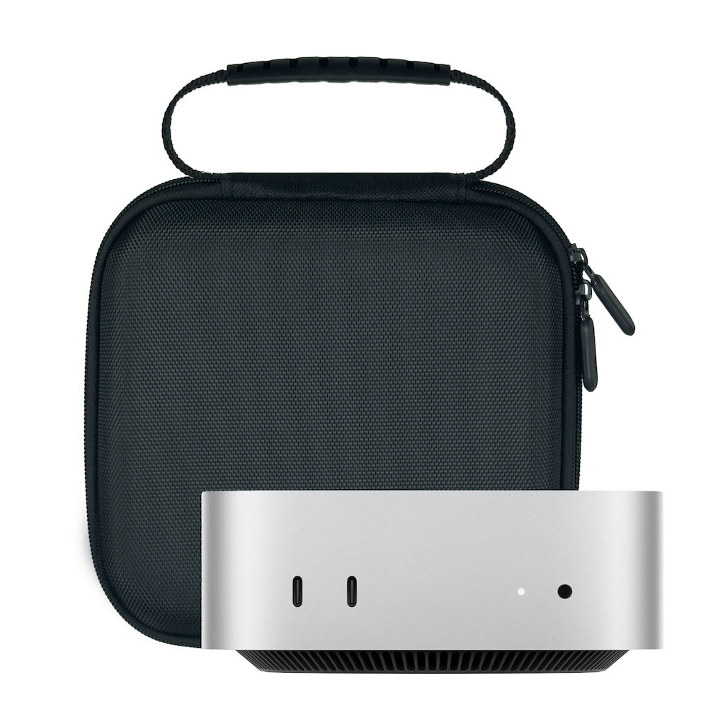 สําหรับ Mac Mini Travel Case,กระเป๋าถือกันกระแทกสําหรับปี 2024 Mac Mini ...