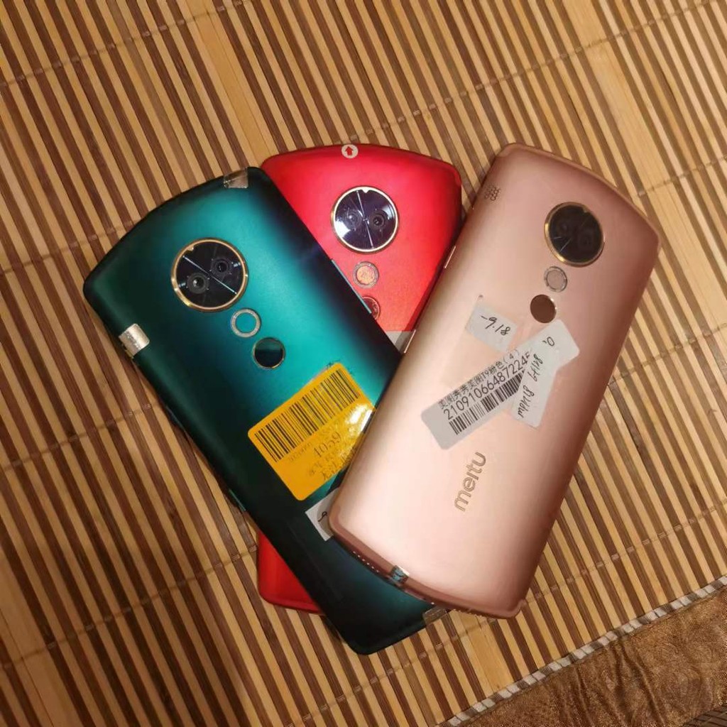 [มือสอง] กล้องความงาม Meitu T9 T8 โทรศัพท์มือถือของแท้ที่มีการสแกนลายนิ้วมือ | Shopee Thailand