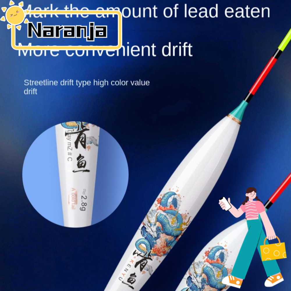 NARANJA Fishing Lure Float, Slip Drift Tube Sensitive Floats Bobbers ...