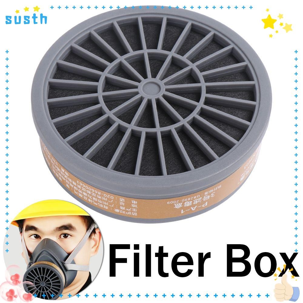 SUSTH อุปกรณ์ป้องกันแก๊สเครื่องช่วยหายใจป้องกันฝุ่นป้องกันฝุ่นป้องกัน ...