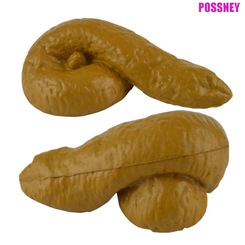 POSSNEY สมจริงปลอม Turd, คลาสสิกอึชิ้นอึ Prank ปลอม Poop, ของเล่นอึปลอม ...