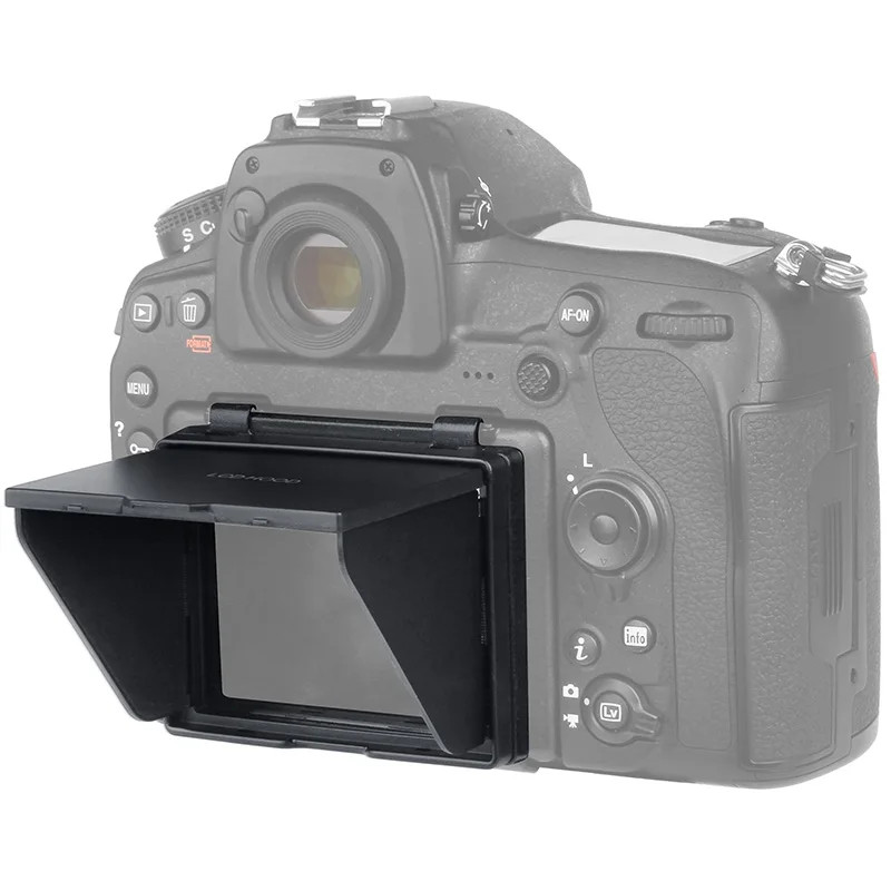 ป้องกันหน้าจอ lcd Pop-up sun Shade lcd Hood Shield สําหรับ Nikon D810 ...