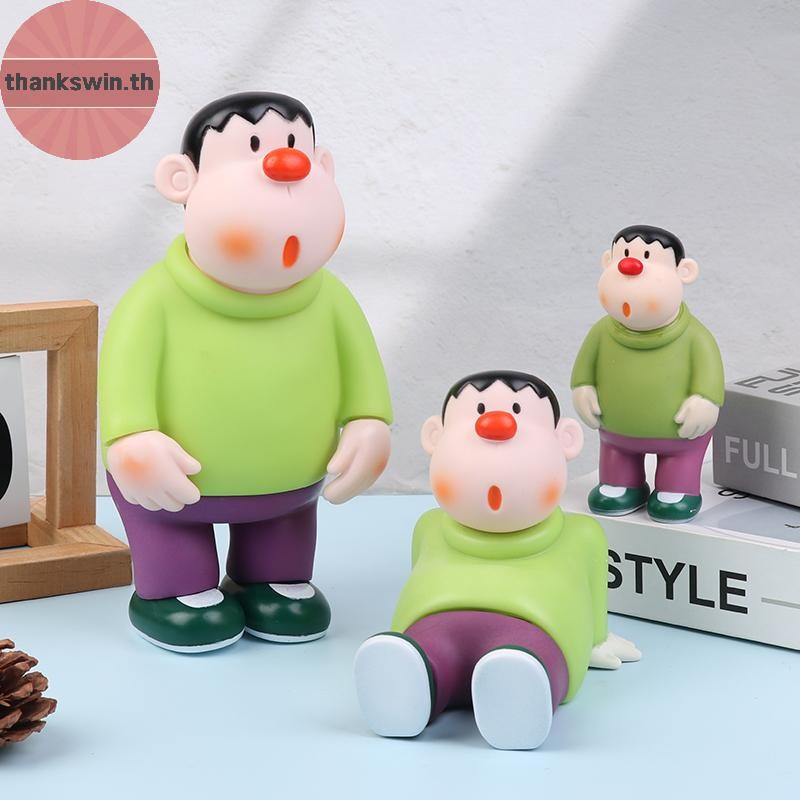 Thankswin อะนิเมะ Doraemon Fat Tiger รูป Debut รุ่นเล่นไวนิลตุ๊กตา ...