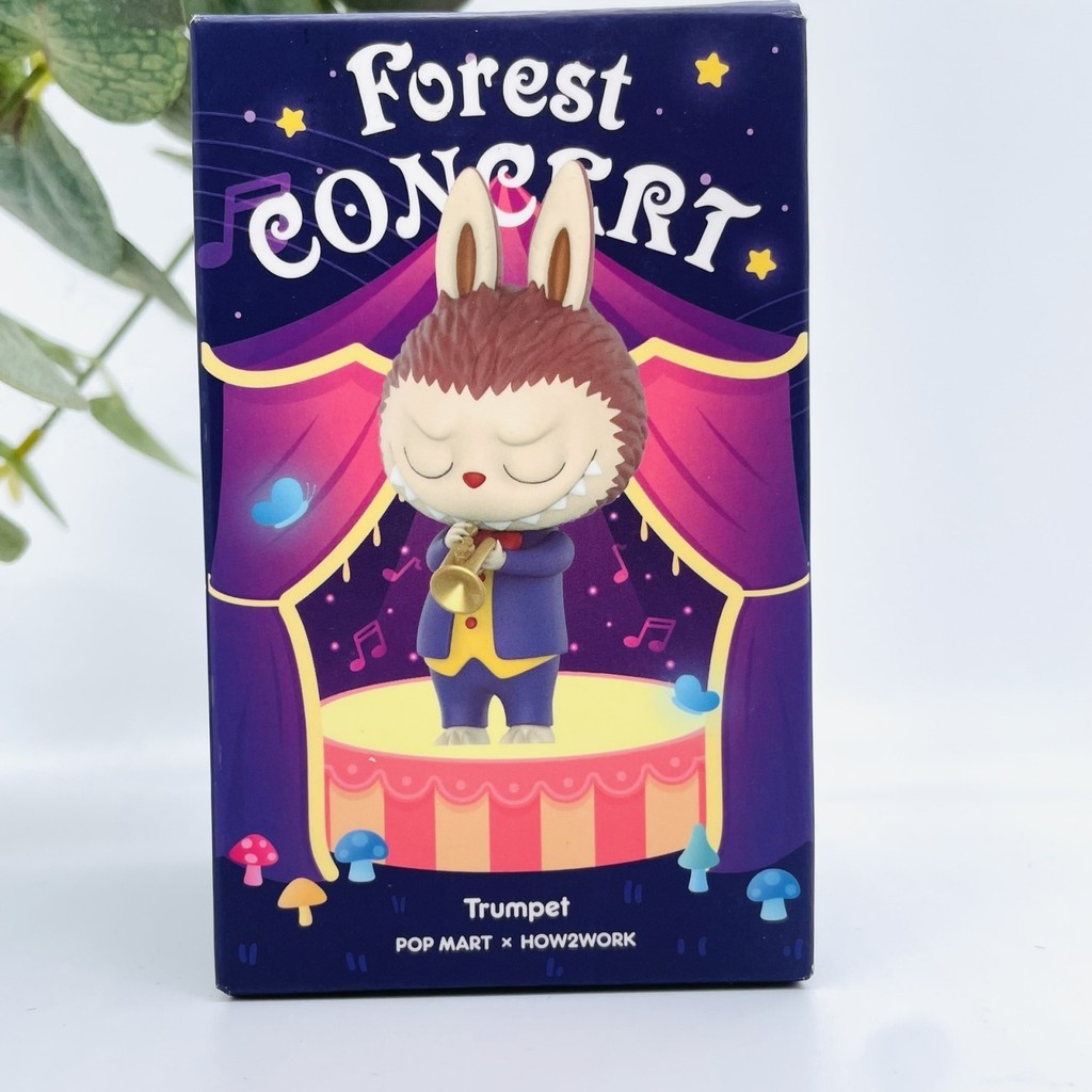 ของแท้ POPMART labubu Forest Music Series Mystery Box labubu กระต่ายตก ...