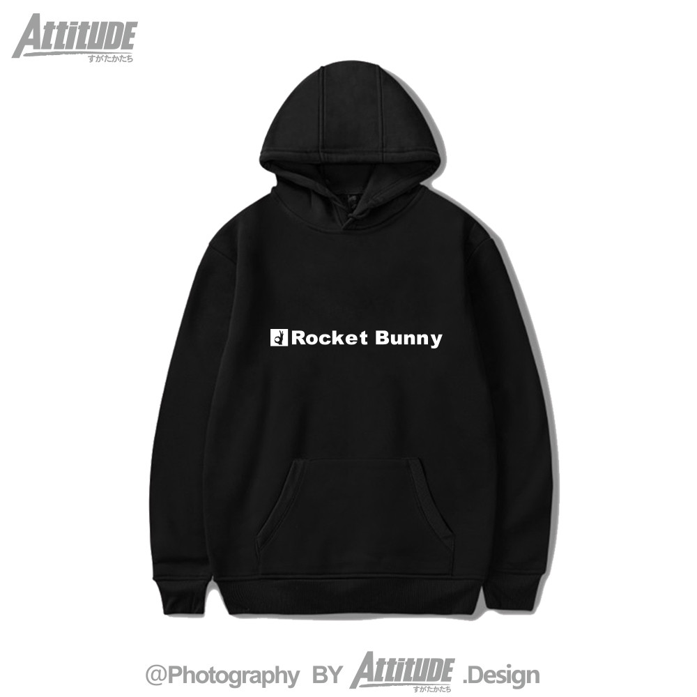 Attitude ATTITUDE ญี่ปุ่น JDM ดัดแปลง 86 Rocket Rabbit Wide Body RocketBunny เสื้อกันหนาวมีฮู้ด ...