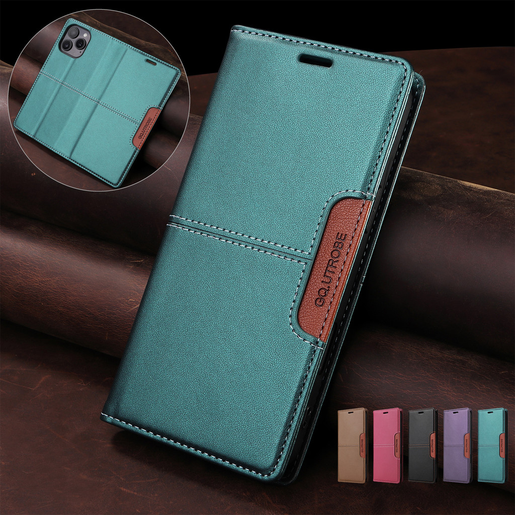 PU Leather Flip Case For Xiaomi Redmi 14C 13C 10C Note 14 9 9s 10 10s ...