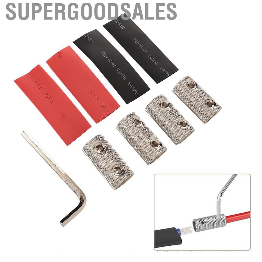 Supergoodsales Wire Splice Coupler การนำไฟฟ้าได้ดีเยี่ยมสายแบตเตอรี่ 4 ...