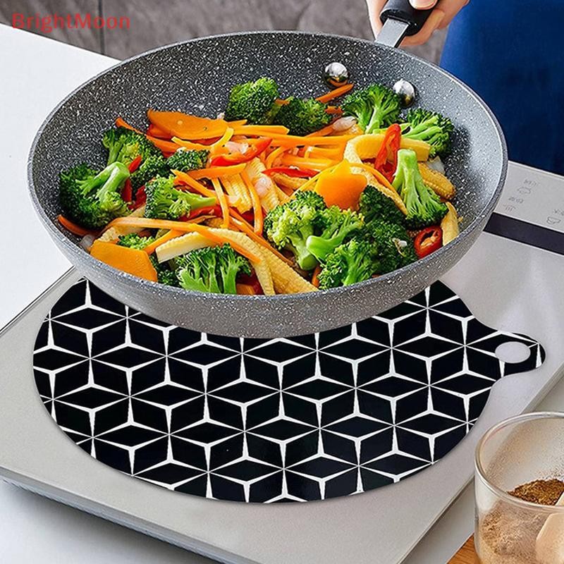 Brightmoon ซิลิโคน Induction Cooktop Mat ทนไฟ Induction Baking แผ่น ...