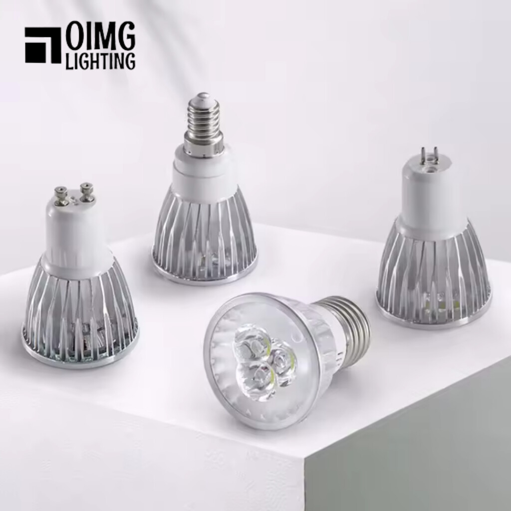 Oimg 85-265V Ultra Bright GU10/E27/E14 24° 3w/5w/9w LED COB Spot หลอดไฟอุ่น/เป็นกลาง/สีขาว ...