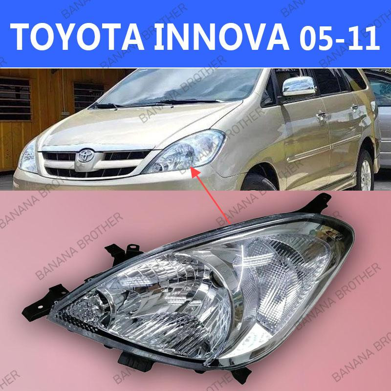 สําหรับtoyota INNOVA 2005-2011 HEADLAMP HEADLIGHT LENS HEAD LAMP FRONT ...