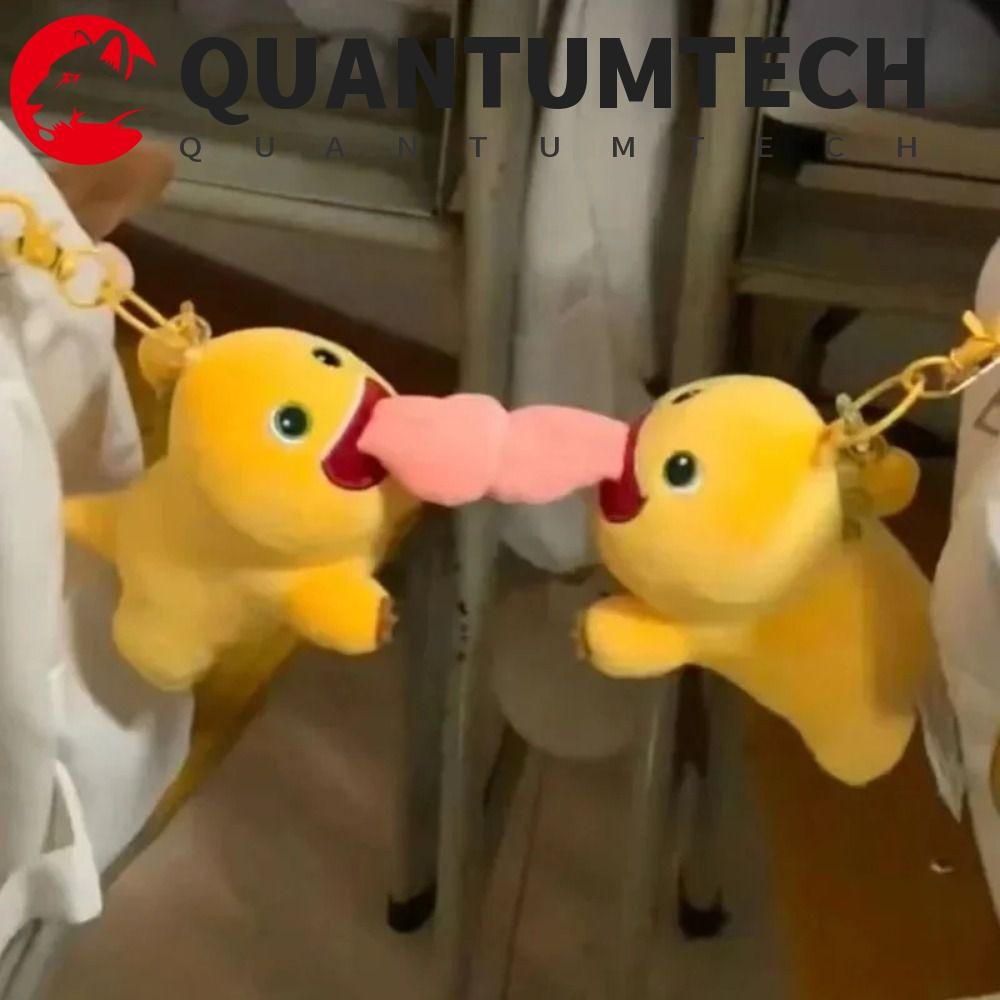 Quantumtech ลิ้นใหญ่นมมังกรจี้ตุ๊กตา,ตุ๊กตาการ์ตูนจูบนมมังกรพวงกุญแจ, Magnetism Creative ตลกจูบ ...