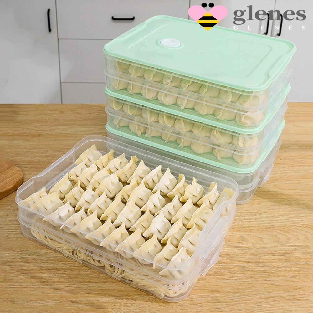 Glenes กล่องเกี๊ยว, Multi-Layer Quick Freezing Wonton Fresh-Keeping ...