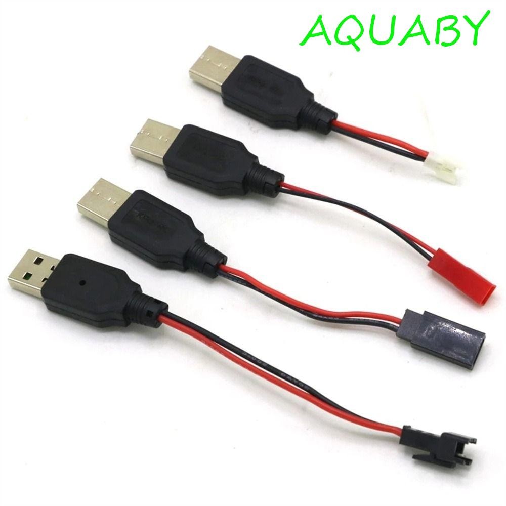 AQUABY RC USB ชาร์จ Drone Quadcopter 3.7V แบตเตอรี่ลิเธียมแบตเตอรี่สายชาร์จสาย USB USB to JST/SM ...
