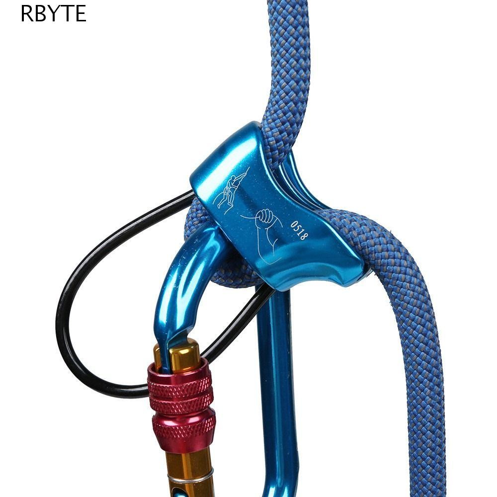 RBYTE อุปกรณ์โรยตัว Be-lay, ฮาร์ดแวร์ดาวน์ฮิลล์ Rock Climbing Rappel ...