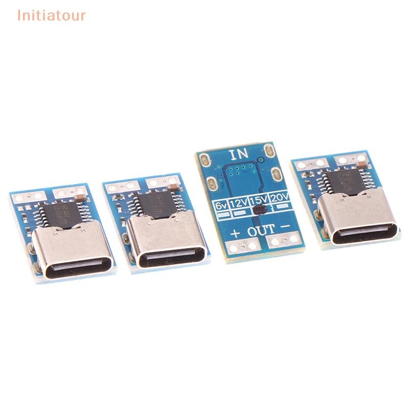 [Initiatour] PDC004-PD PD Decoy Module Ip2721 PD23.0 To DC Trigger Extension Cable 9V 12V 15V ...