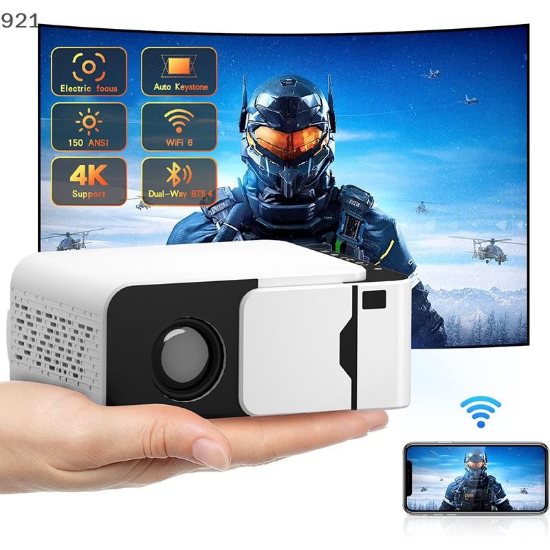 Nuannubbb Android Inker Mini Projector WiFi ไร้สาย Connecg 5.4 200 นิ้ว ...