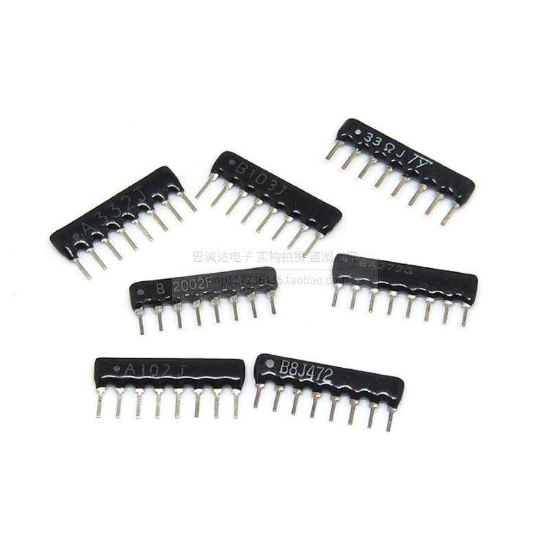 8-pin 8P In-Line Blocking A-Type B-Type A103J A102J 4.7K 1K 10K 2K 3.3K ...