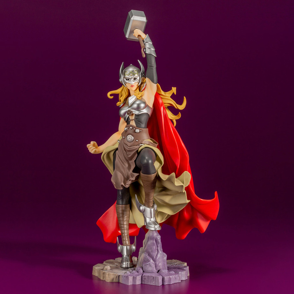 บ้านวันเกิดใหม่ของแท้ที่ยังไม่ได้เปิด Marvel รูปปั้นสาวสวย Thor handor ...
