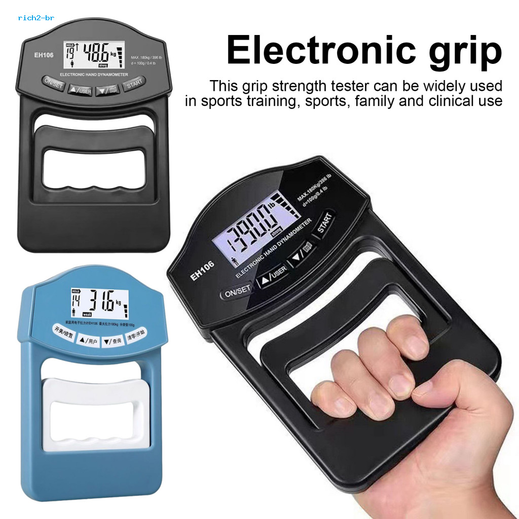 ปรับ Gripper วัด Digital Grip Strength Meter Digital Hand Grip Strength ...