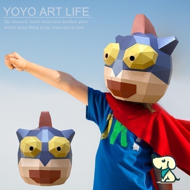 Dada K5 กระดาษคริสต์มาสแบบไดนามิก Superman กระดาษน่ารักหมวกผู้ใหญ่ ...